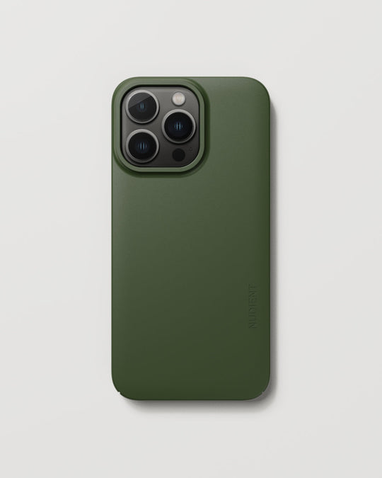 Thin Case - Pine Green - iPhone 13 Pro – NUDIENT